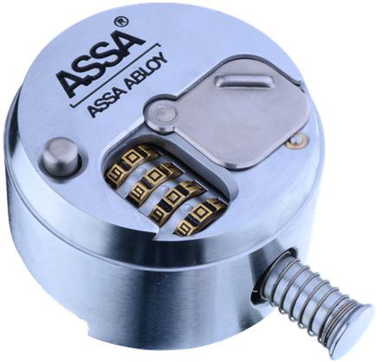 ASSA ABLOY SR400 Combination Dial Puck Lock — AllPadlocks