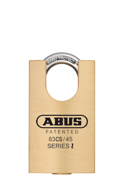 Abus Lock 83CS/45 Rekeyable Door Key Compatible Padlock — AllPadlocks