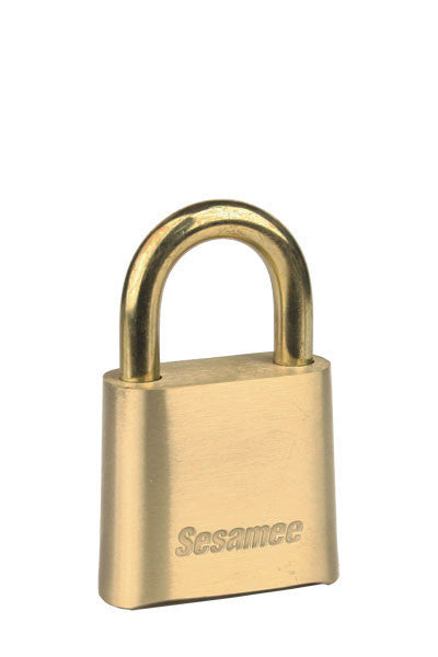 Sesamee K0436 Combination Padlock With Brass Shackle — AllPadlocks