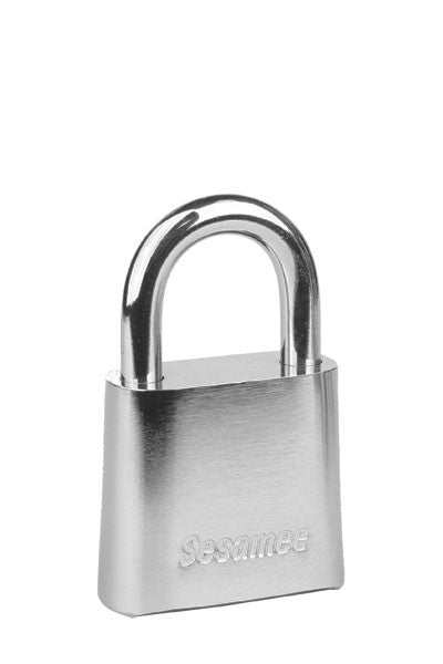 Sesamee KCR0436 Combination Padlock Chrome Plated — AllPadlocks