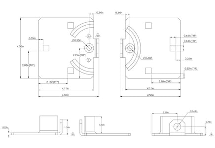 Paclock PL770 Hidden Shackle Padlock Hasp — AllPadlocks